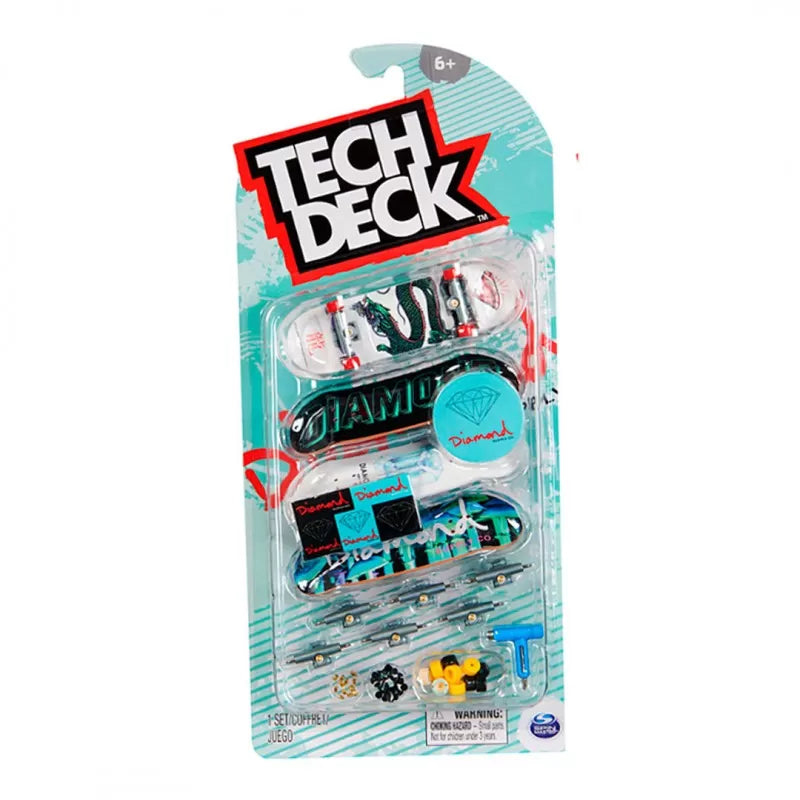 Tech Deck 4 Pack - Diamond – CCBoard Center